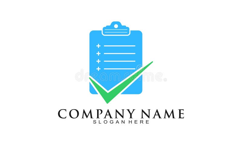 Clear Document Illustration Logo Template Design Vector Stock Vector ...