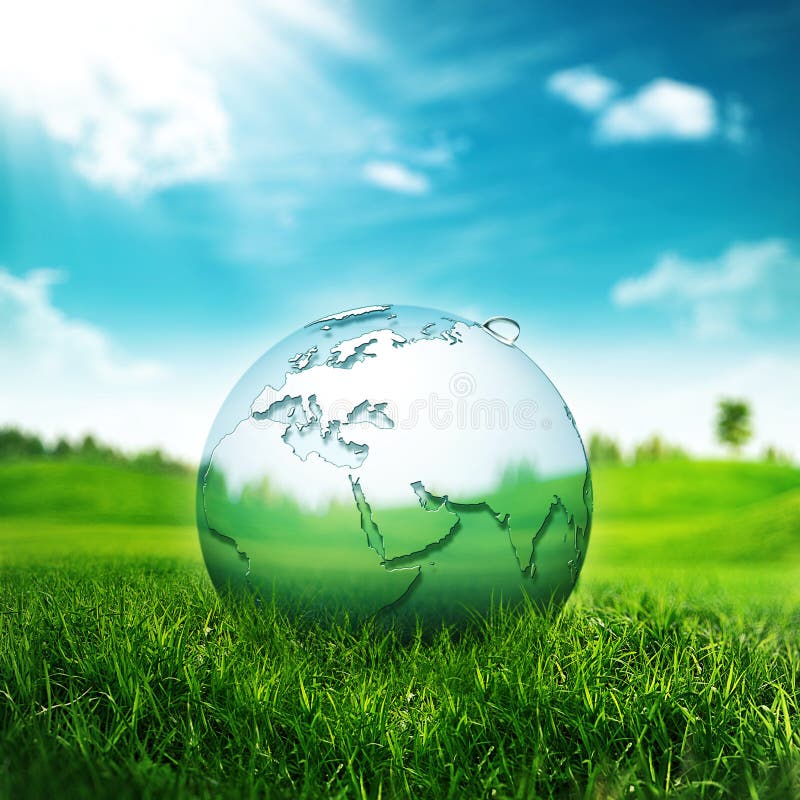 Clear Earth Concept. stock image. Image of life, color - 41390645