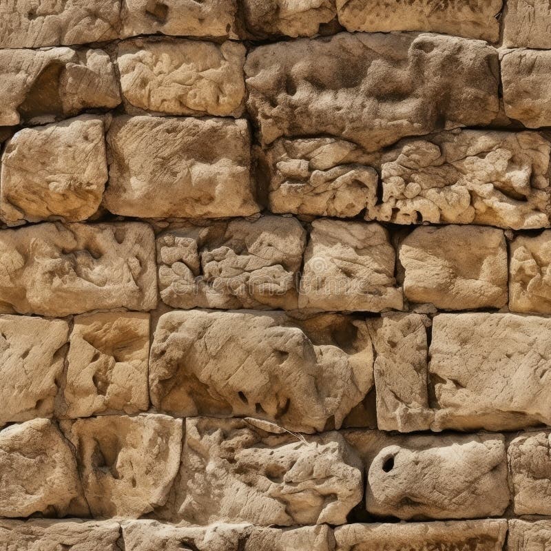 Clear Egyptian Stone Wall Texture for Design Projects. Stock ...