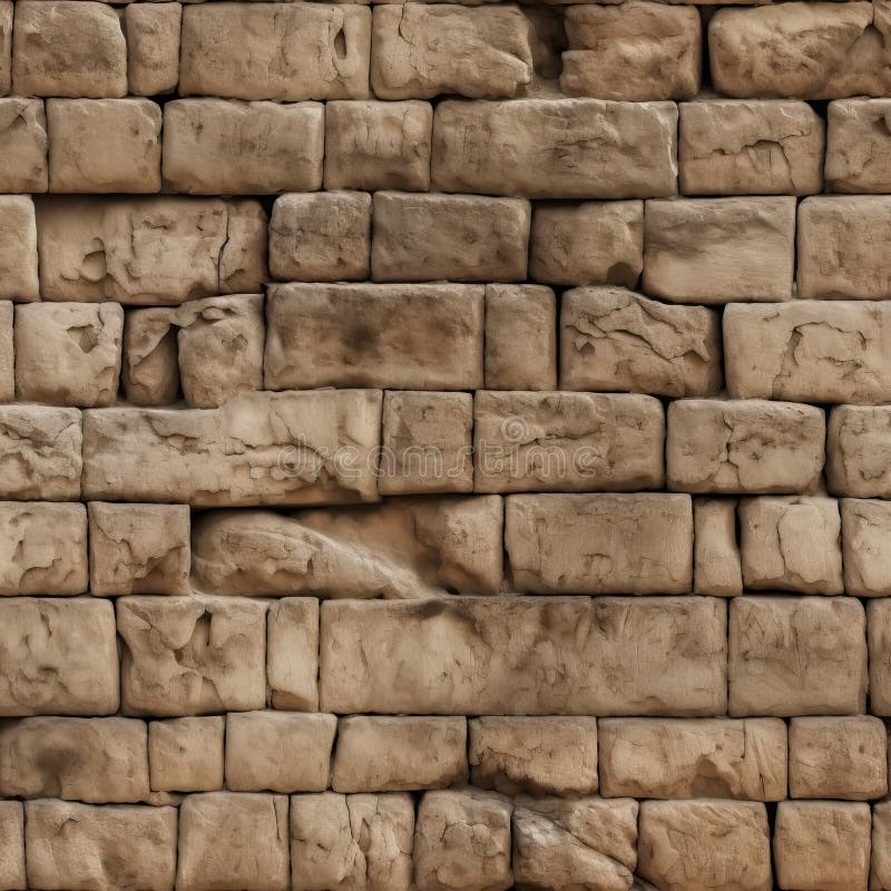 Clear Egyptian Stone Wall Texture for Design Projects. Stock ...