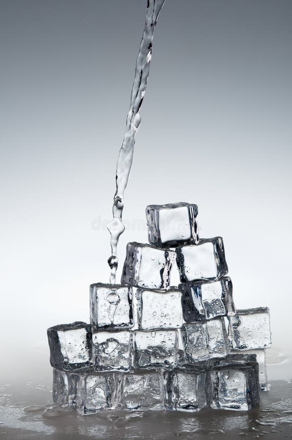 Water pouring with bubbles stock image. Image of mineral - 136376189