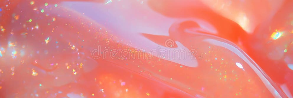 Clear Gel Texture with Suspended Particles and Light Diffraction ...