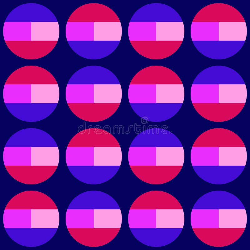 Clear Geometric Forms. Abstract Vector Seamless Pattern Stock Vector ...