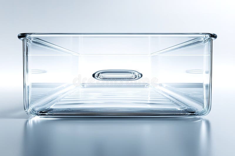 Clear Glass Baking Dish with Smooth Edges Designed for Various Culinary ...
