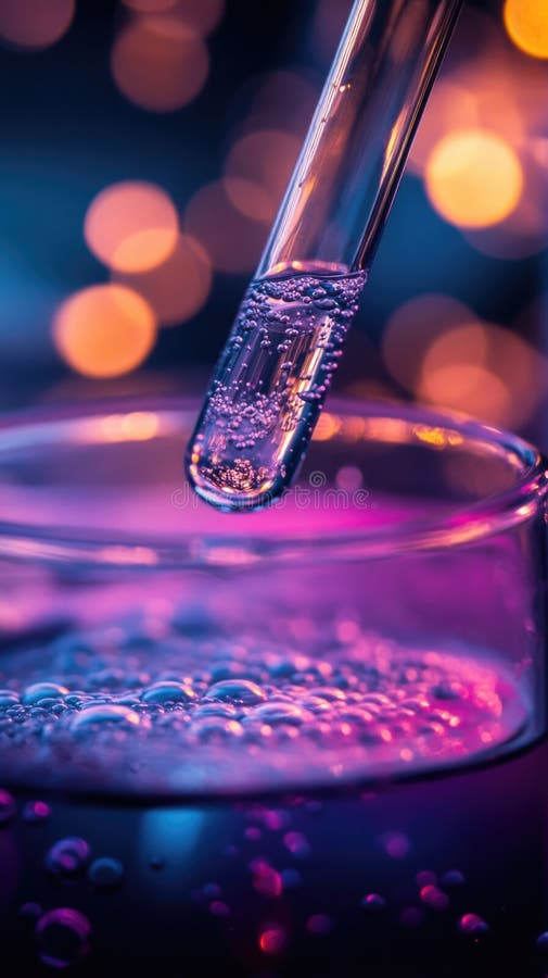 Clear Glass Filled Translucent Liquid Sits Flat Surface Stock Photos ...