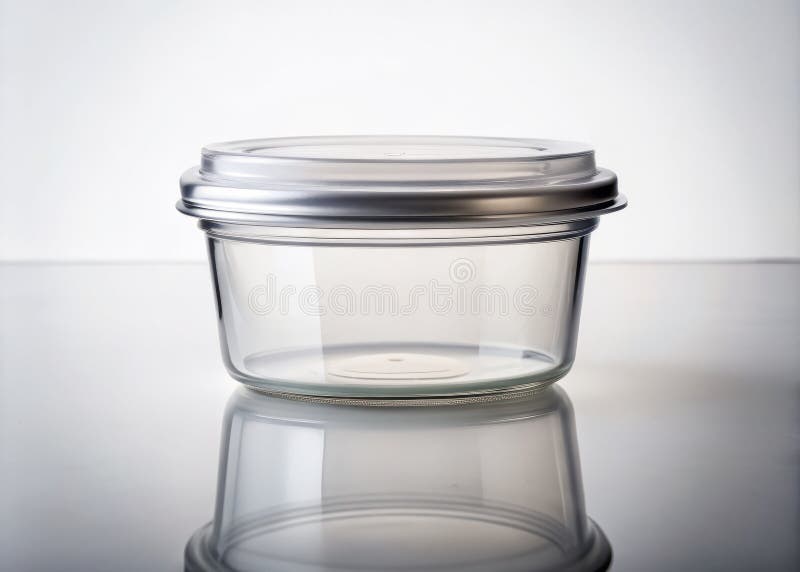 Clear Glass Food Storage Container with Plastic Lid: Versatile Kitchen ...