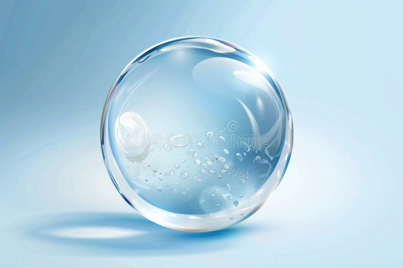 Glass Sphere Filled Water Air Bubbles Stock Photos - Free & Royalty-Free Stock Photos from ...