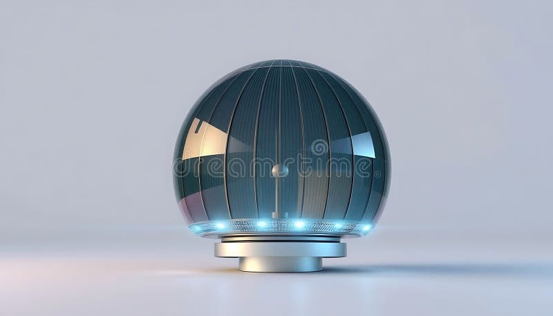 Clear Glass Sphere, Representing Decorative Objects and Crystal Ball ...