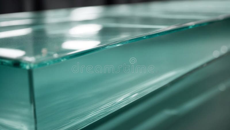 A Clear Glass Surface, Providing a Modern and Minimalist Background for ...