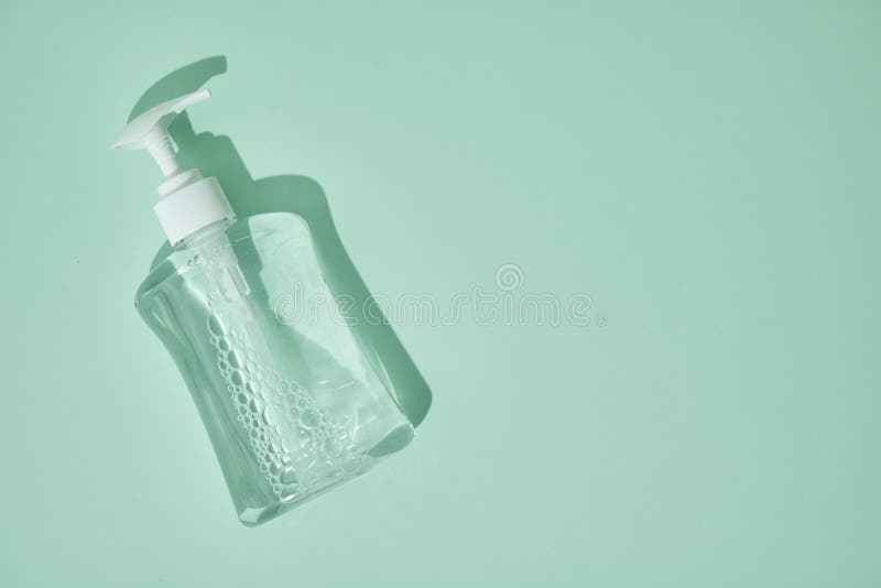 Clear Hand Sanitiser stock photo. Image of career, medical - 213927196