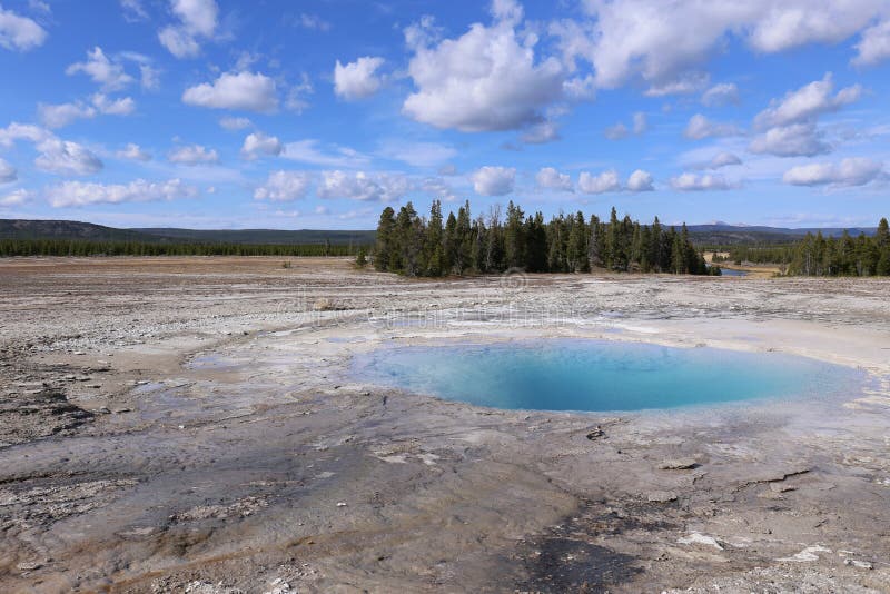 Clear Hotspring Yellowstone Np Stock Photos - Free & Royalty-Free Stock ...