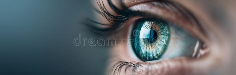 Clear Human Eye stock illustration. Illustration of focus - 327415300
