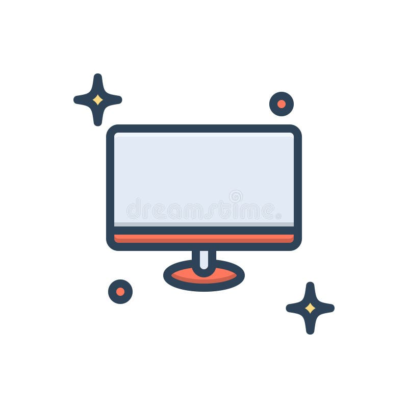 Color Illustration Icon for Clear, Clean and Neat Stock Vector ...