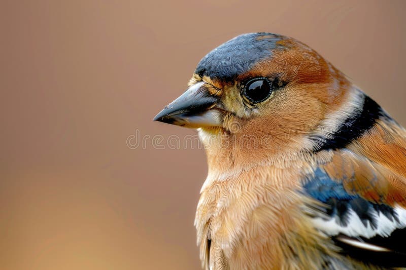 A Clear Image of a Bird S Face with Blurred Surroundings Stock Image ...
