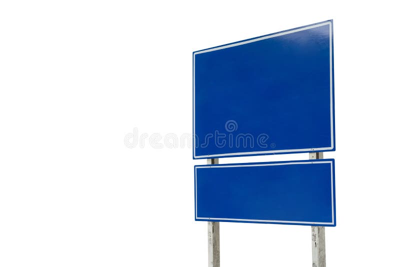 Clear Isolated Traffic Sign on White Background. Clipping Paths Stock ...
