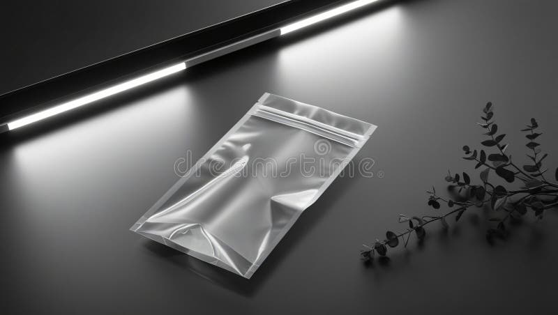 Clear Isolated Transparent Blank Plastic Packaging Seal for Card or ...