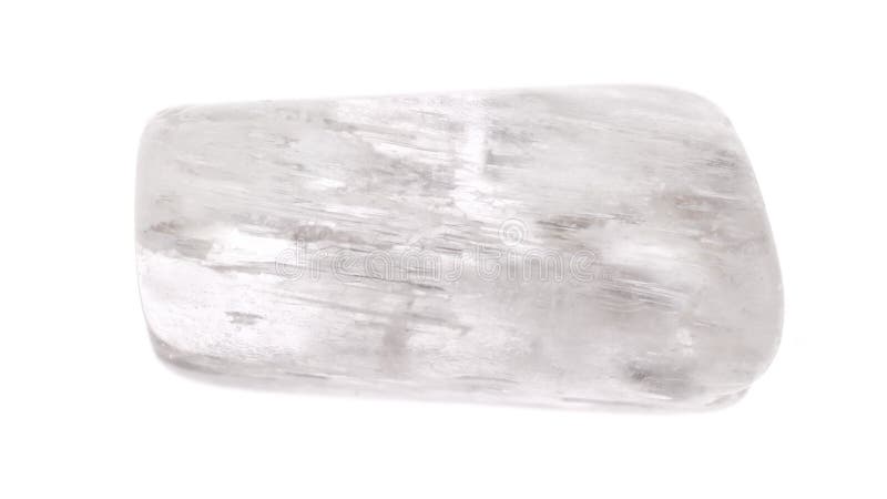 Clear Kunzite Jewel Stone Texture on White Light Isolated Background ...