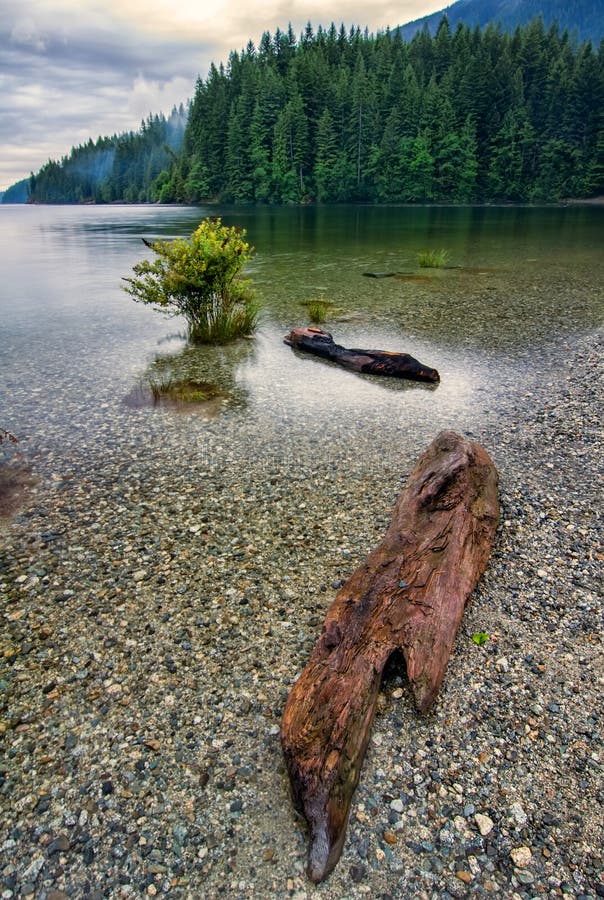 Clear Lake with Pebble Bottom Stock Photo - Image of ridge, beautiful ...