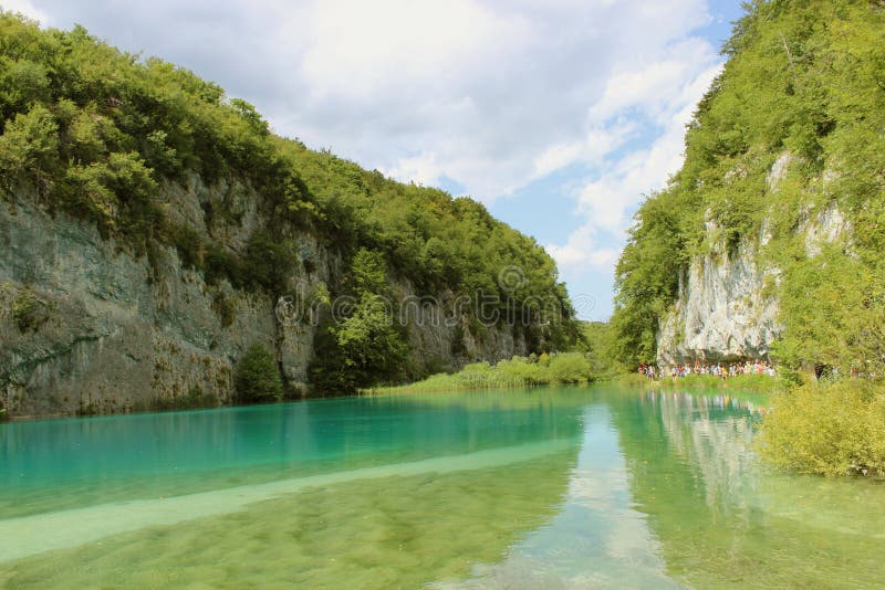 Clear lake in the rocks stock image. Image of river, water - 74524071