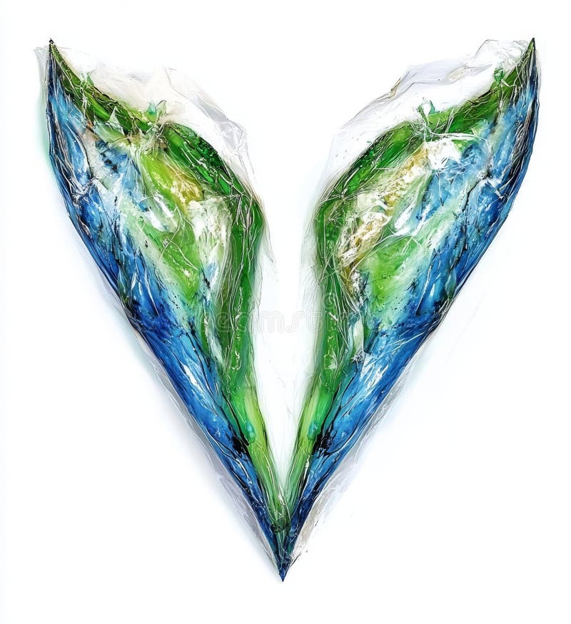 A Clear Laundry Detergent Gel Capsule Pod, Displayed on a White ...