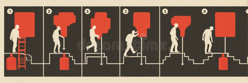 Step-by-step Fire Drill Procedure Infographic Showing Evacuation and ...