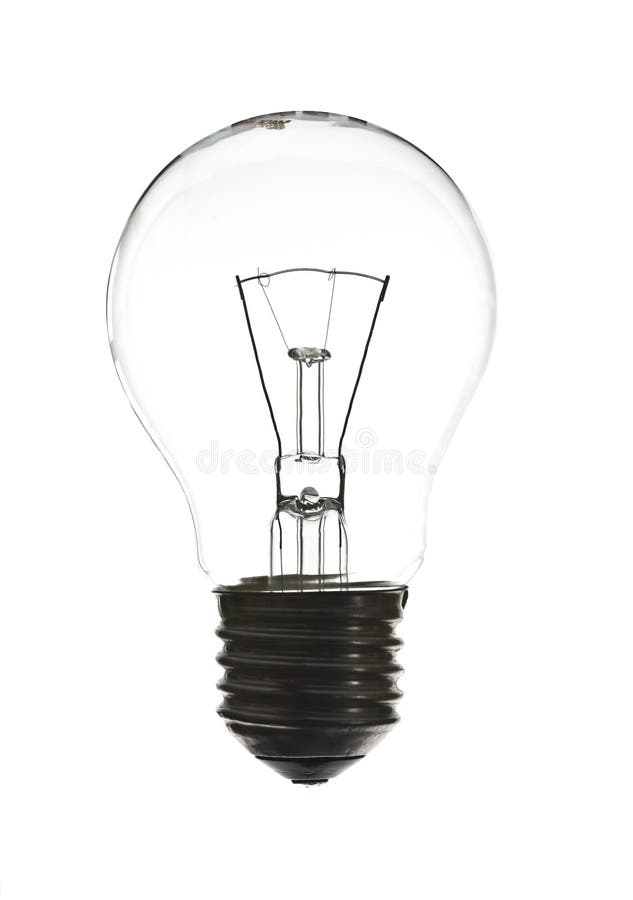 A Clear Light Bulb stock image. Image of inxandesant - 84806351