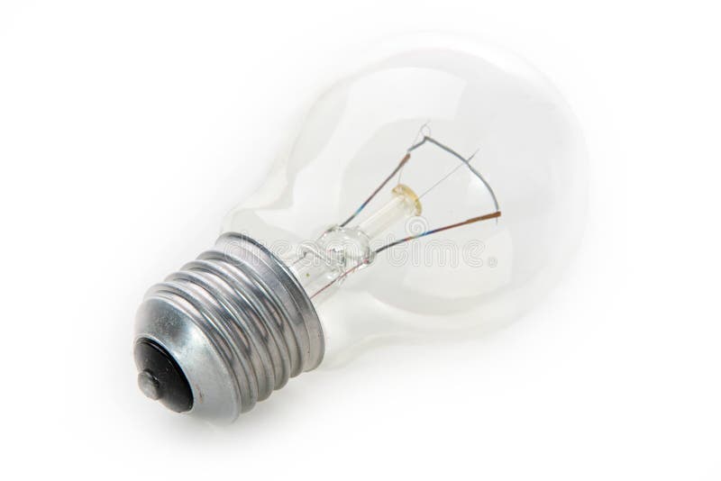 A Clear Light Bulb stock image. Image of inxandesant - 84806351