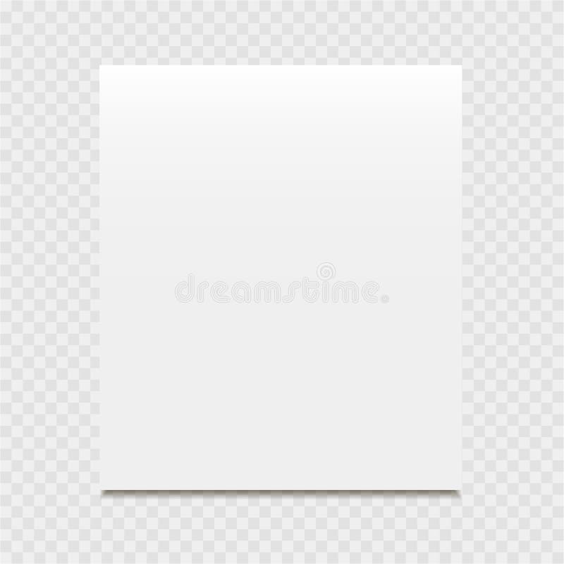 Clear List of Paper. Gray Background. Vector Illustration. Stock Vector ... Clear List of Paper. Gray Background. Vector Illustration. Stock Vector ...