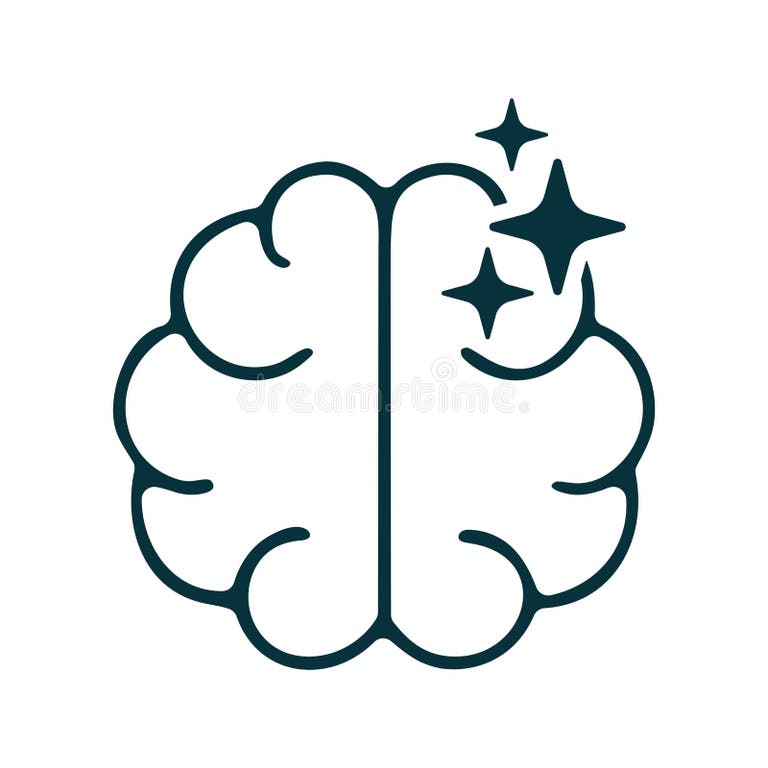 Clear Mind Refresh Energy stock vector. Illustration of vector - 365220293