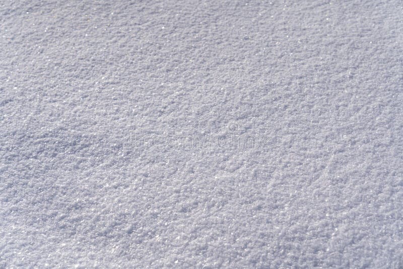 A Clear Patch of Fresh Frozen Snow Stock Photo - Image of polar ...