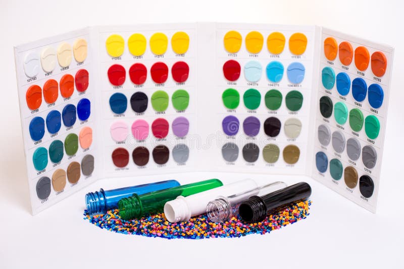 Clear PET Preforms on White Background for Presentation. Preforms and ...