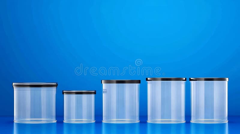Clear Plastic Containers Packaging Set Versatile Clear Plastic ...