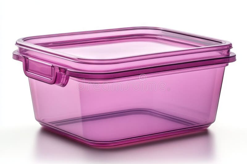 Clear Plastic Food Container, Transparent Packaging, Single-Use ...