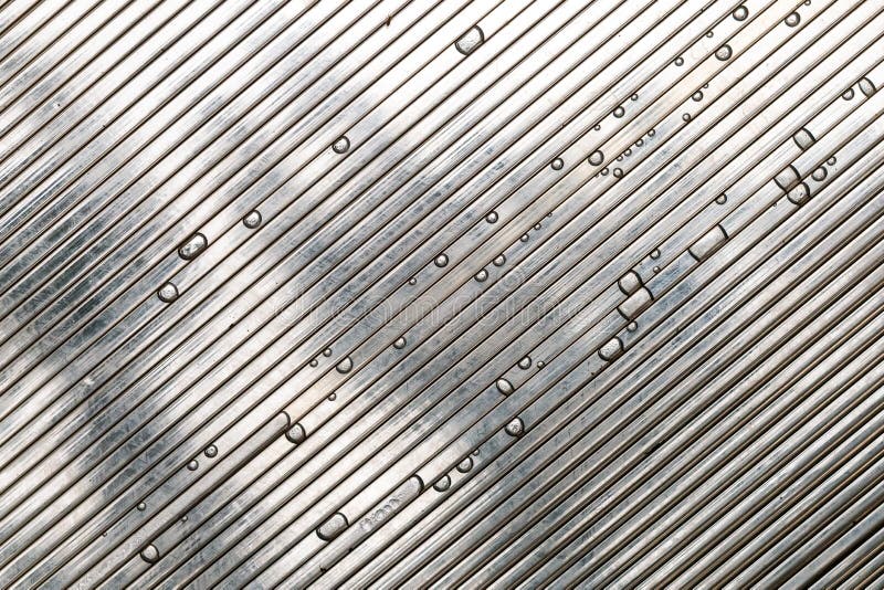 Clear Plastic Roof Surface Silver Color with Air Bubbles Inside ...