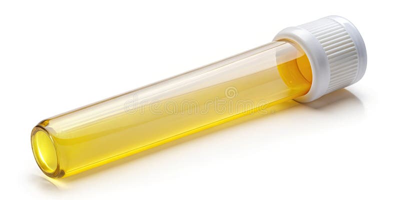 Clear Plastic Sample Tube for Laboratory Storage and Analysis a ...