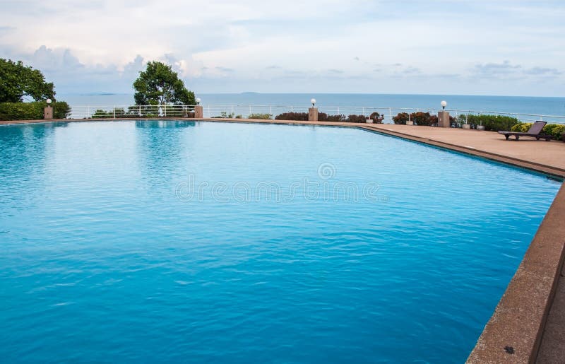 Clear pool stock image. Image of reflection, ocean, recreational - 31312935