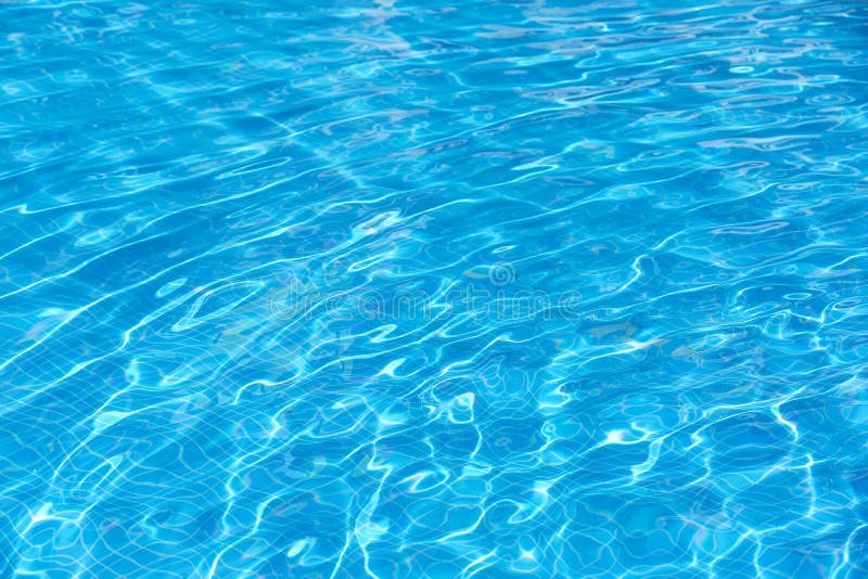 Clear Refreshing Water in Pool Stock Image - Image of summer, modern ...