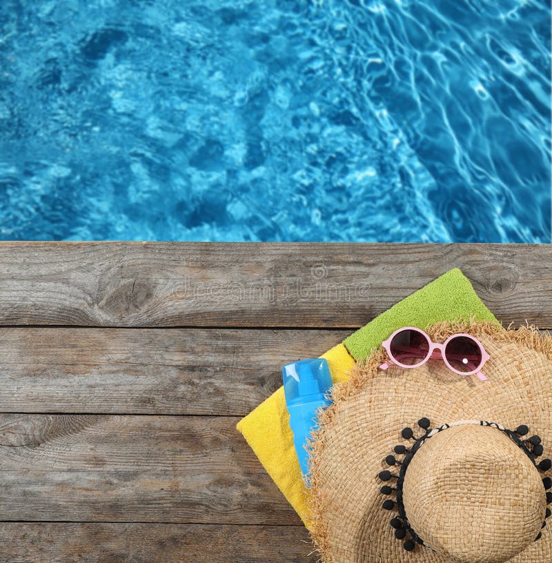 Clear Refreshing Blue Water in Swimming Pool Stock Image - Image of ...