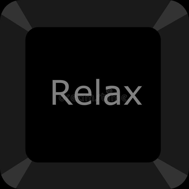 Relax Keyboard Button Stock Illustrations – 331 Relax Keyboard Button ...