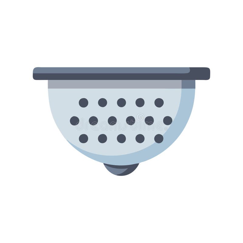 Icon of Sink Strainer for Clogging Prevention Stock Illustration ...