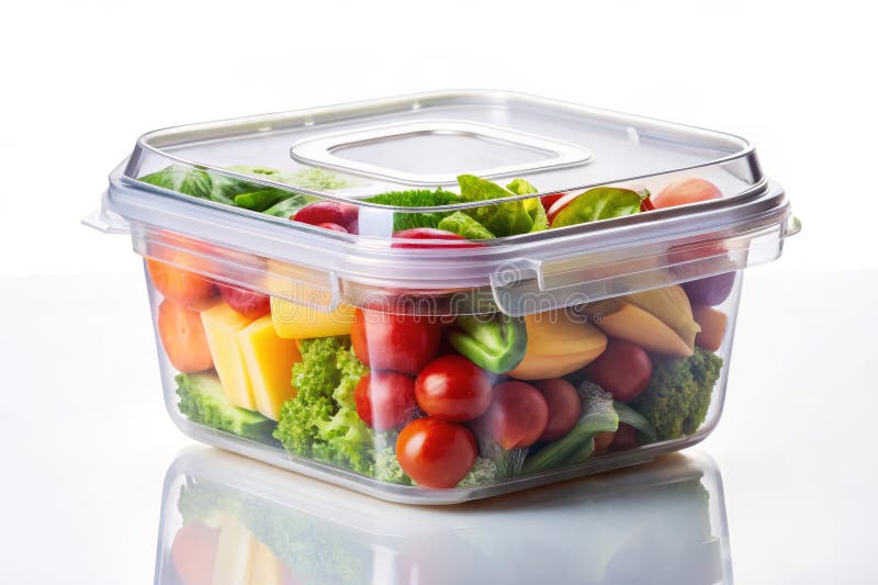 Clear Reusable Plastic Food Container: Sustainable Kitchen Storage and ...
