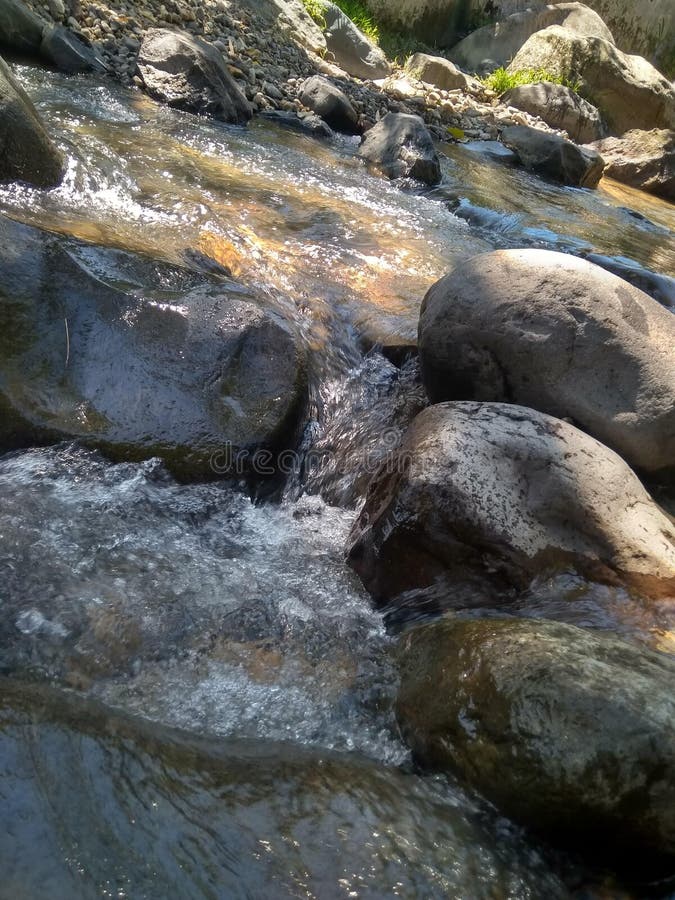 Clear River and Rocks, it S Very Cold ? Stock Photo - Image of clear ...