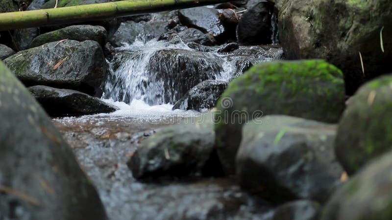 Clear River Water Flowing in the Upper Reaches of the River in West ...