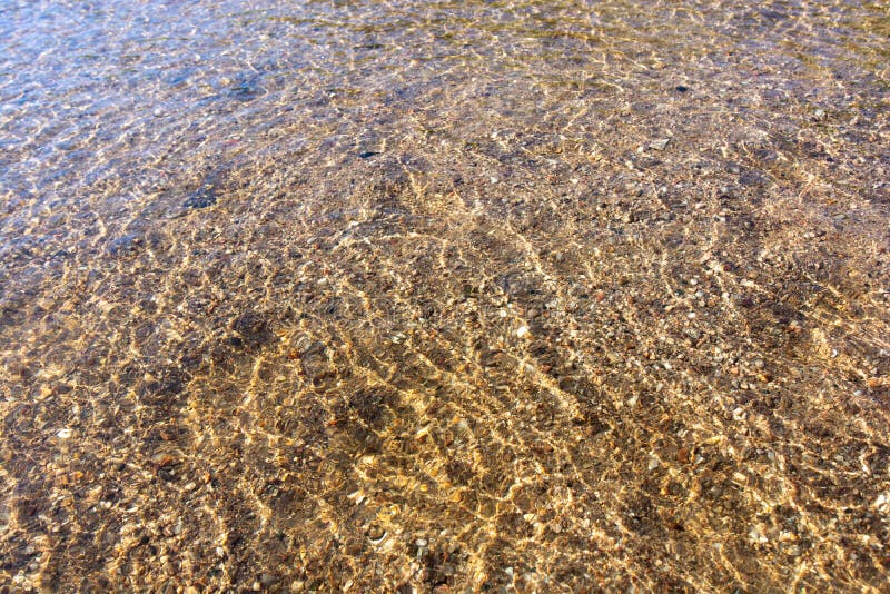 Clear River Water of the Highlands Stock Image - Image of natural ...