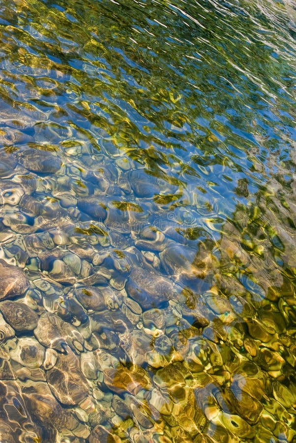 Clear river water stock photo. Image of water, tranquil - 53944266