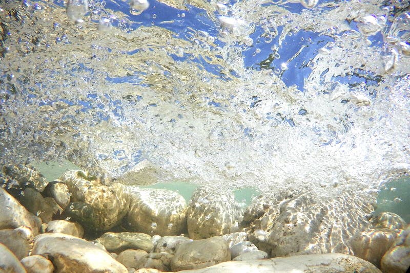 Clear river water waves stock image. Image of clear, river - 76483857