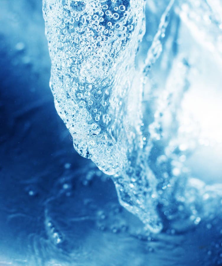 Rushing water over weir stock image. Image of water, waterfall - 2509247
