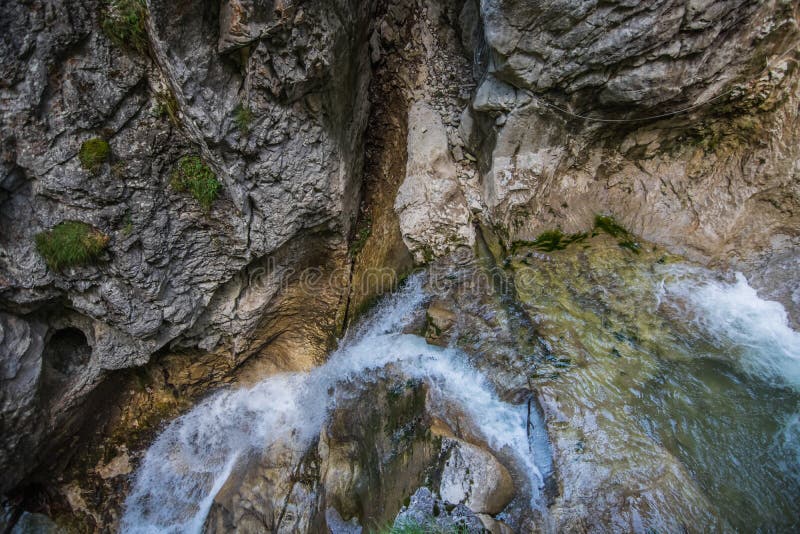 Clear Rushing Water in a Gorge Stock Photo - Image of nature, rushing ...