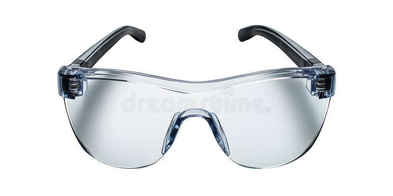 Clear Safety Glasses Isolated on Transparent Background Stock Image ...