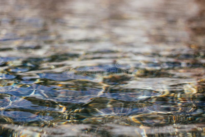 Clear, Clear Sea Water. Natural Pattern of Transparent Sea Water ...
